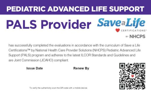 Get Your PALS Certification Online